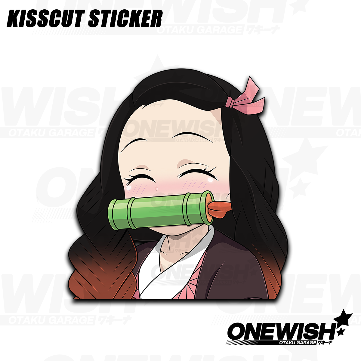 Nezuko "Chibi" Sticker – One Wish Otaku Garage