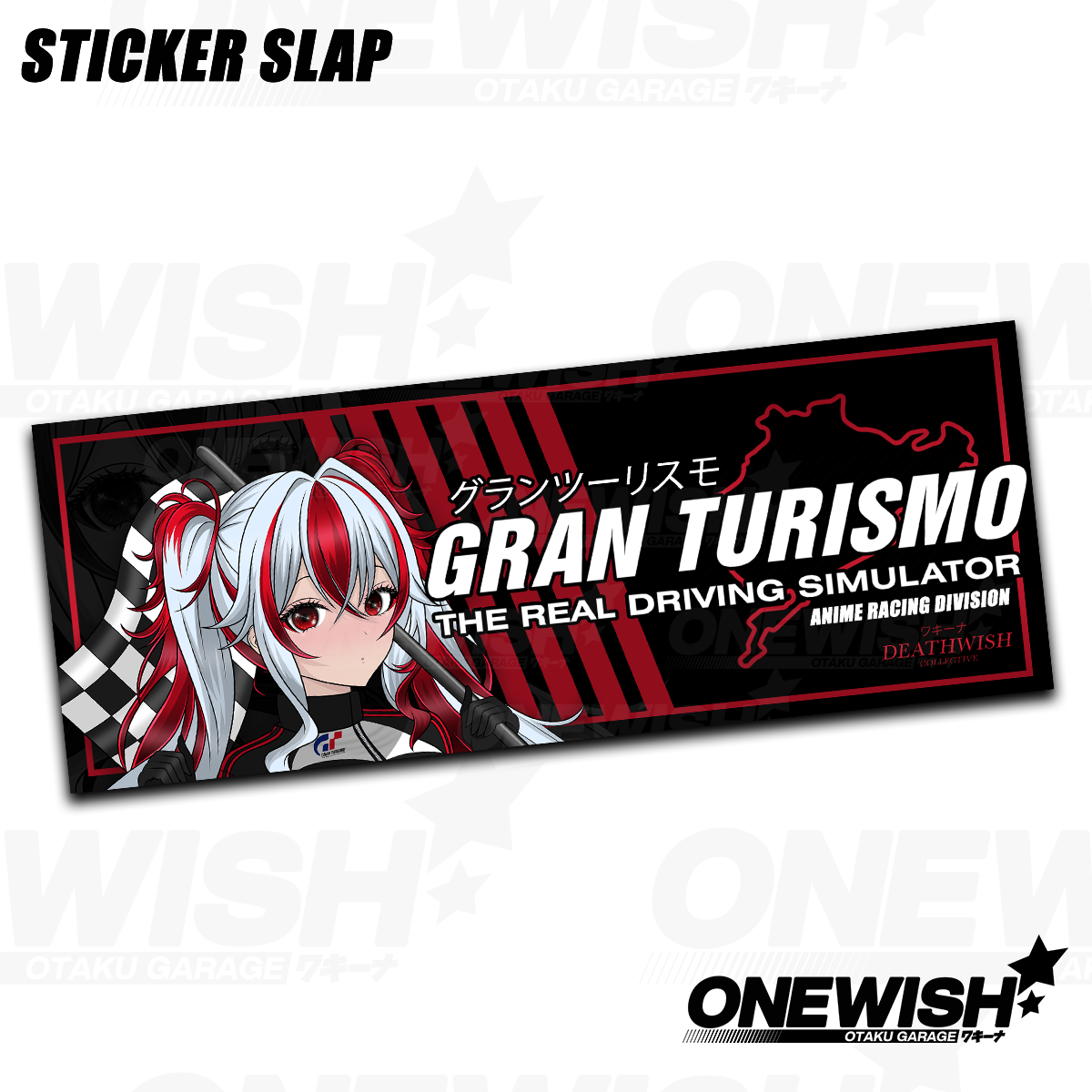 GT "Anime Racing Division" Slap – One Wish Otaku Garage