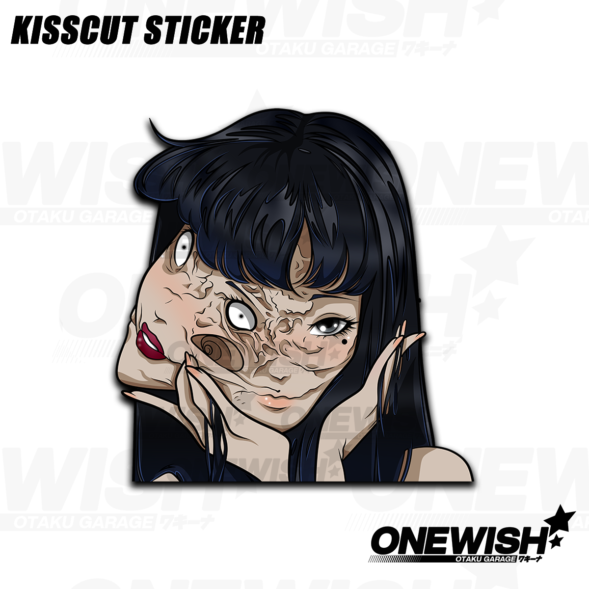 Tomie Horror Sticker – One Wish Otaku Garage